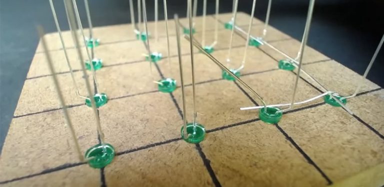 How to make LED Cube 4x4x4 Using Arduino