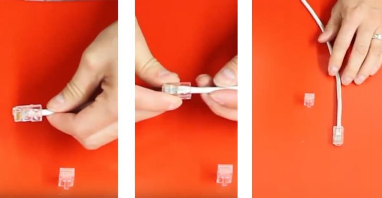 How to make a RJ45 Cable for Networking